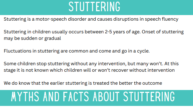 Stuttering Fact Sheet | LEAP Centre